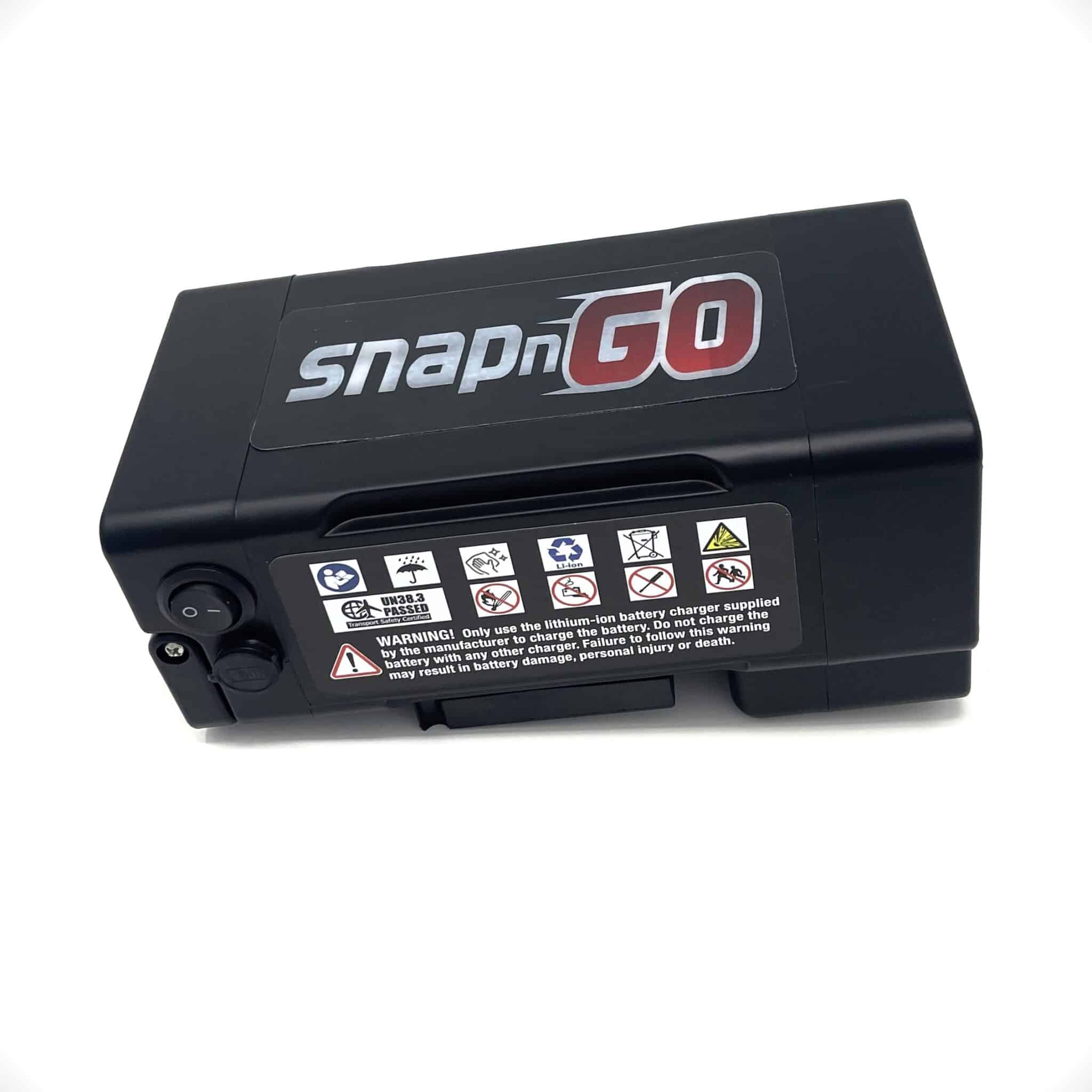 SNAPnGO Lithium-ion Battery - 6.4 amp - E-SNAPnGO